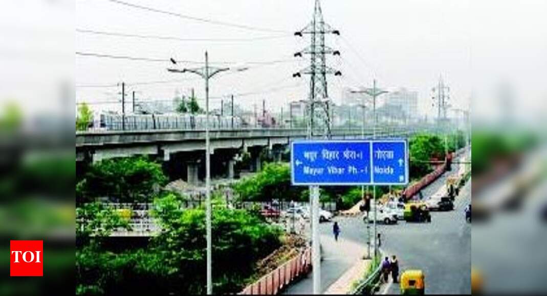 Mayur Vihar flyover a tale of so near and yet so far | Delhi News ...