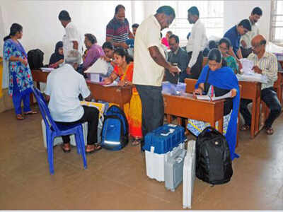 Poll ready: RR Nagar will get inked today | Bengaluru News - Times of India