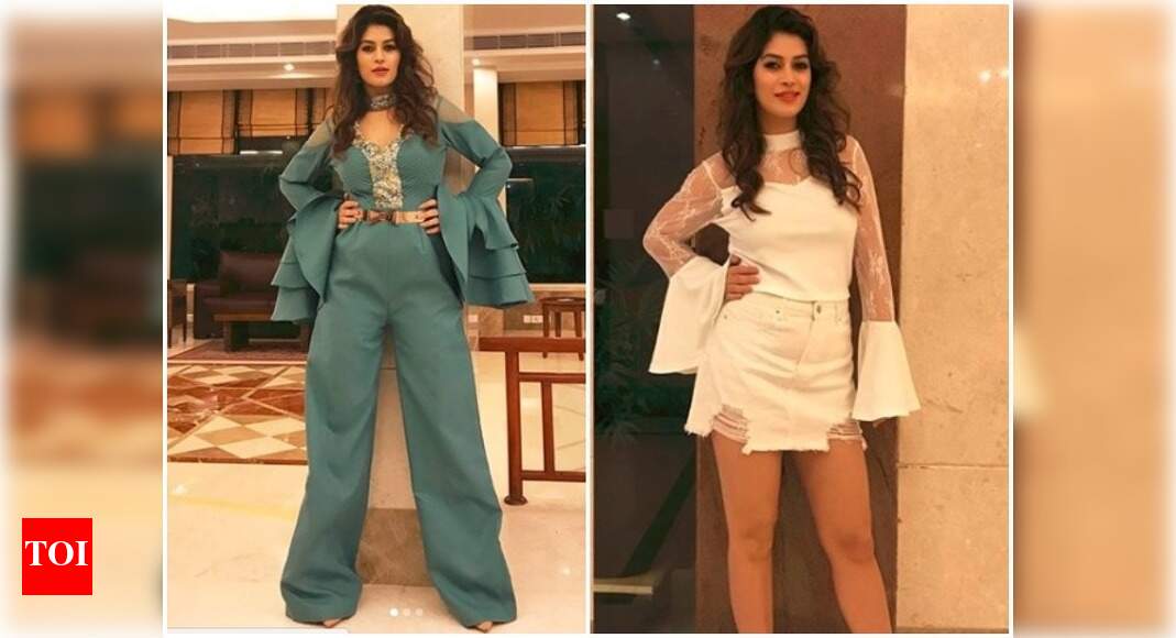 Big Boss 11's Bandgi Kalra makes heads turn in a stunning outfit ...