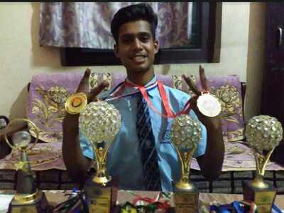 Balancing sports, studies skater scores 94% - Times of India