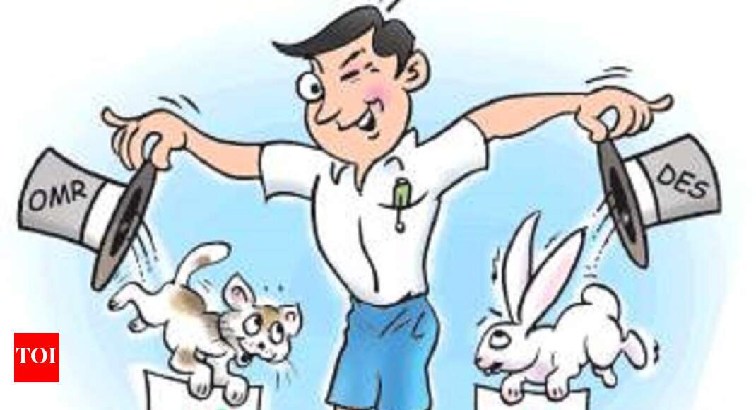 omr: OMR heroes a big zero in descriptive paper | Ahmedabad News ...