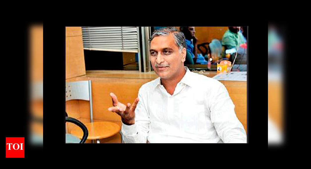 Harish Rao: Minister Harish Rao seamlessly in sync with newsroom action ...