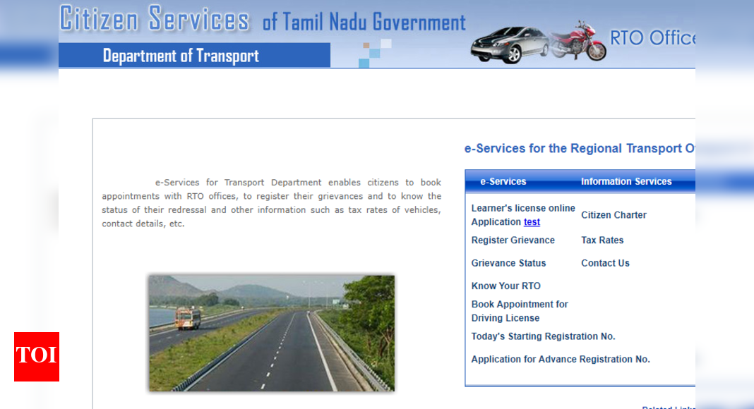 Technical glitch hits online driving, LLR application process in TN ...