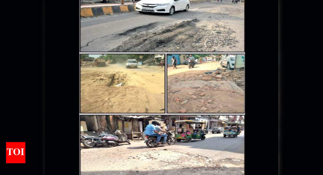 LUCKNOW ROADS: Lucknow roads wearing out soon after repair | Lucknow ...