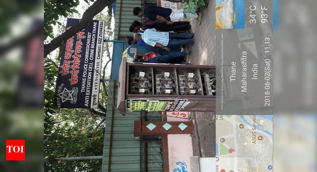 MSEB electric distribution box lying open. - Times of India