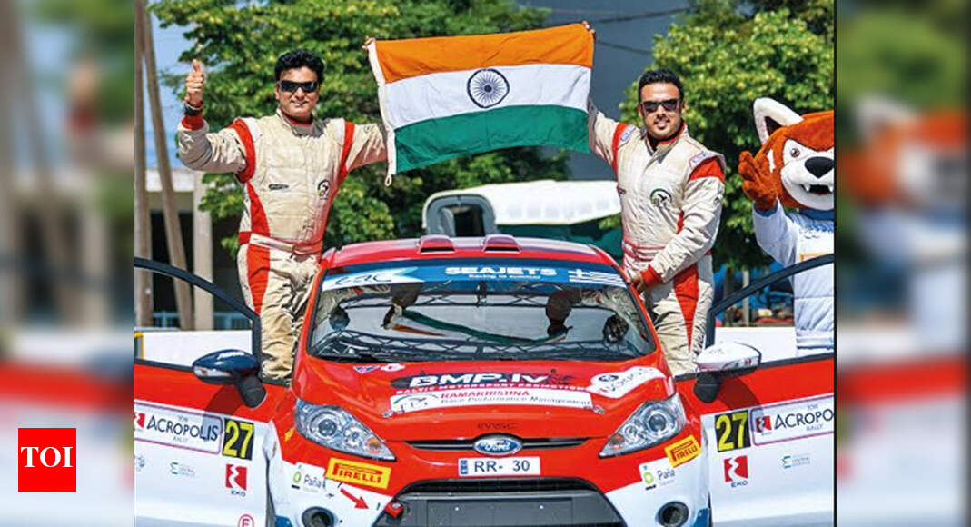 Amittrajit becomes first Indian to win a leg of European Rally | Racing ...