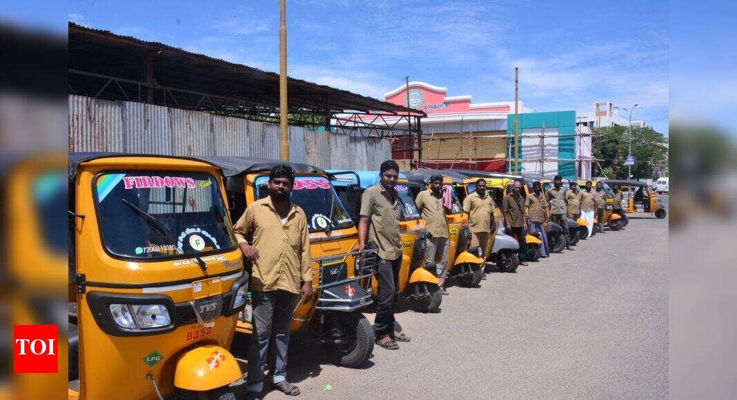 Drivers launch Trichy Meter Auto Group to combat app-based services ...