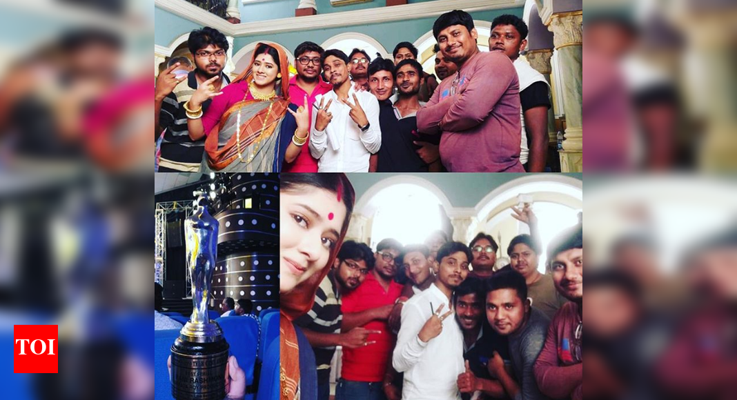 Ditipriya happy about Rani Rashmoni winning Best Serial Award - Times ...