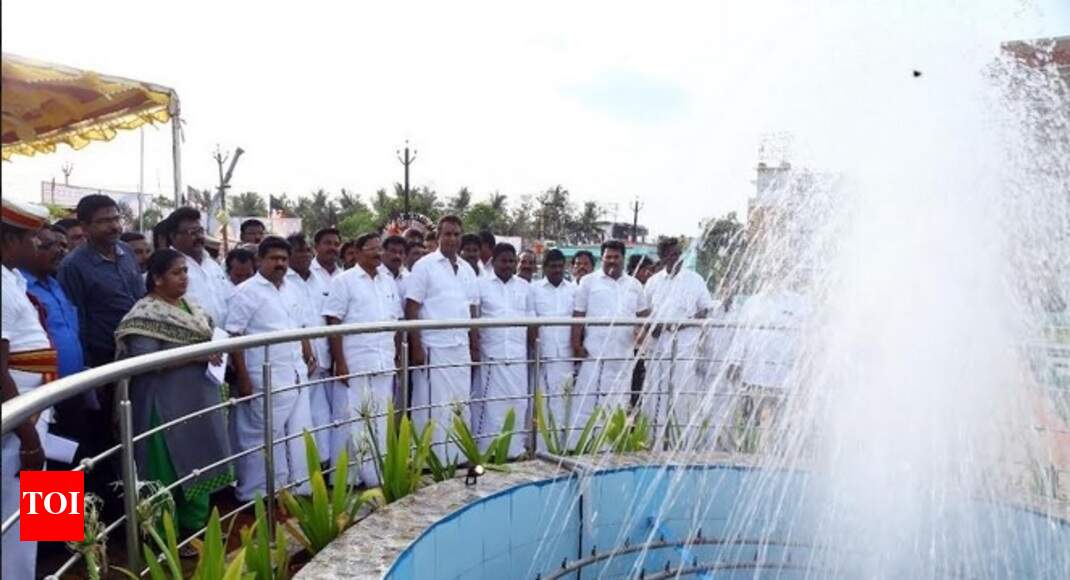 New park opened at Avadi in Chennai | Chennai News - Times of India