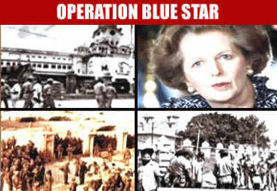 operation blue star - Times of India