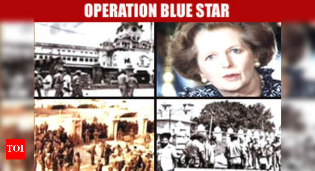 operation blue star - Times of India