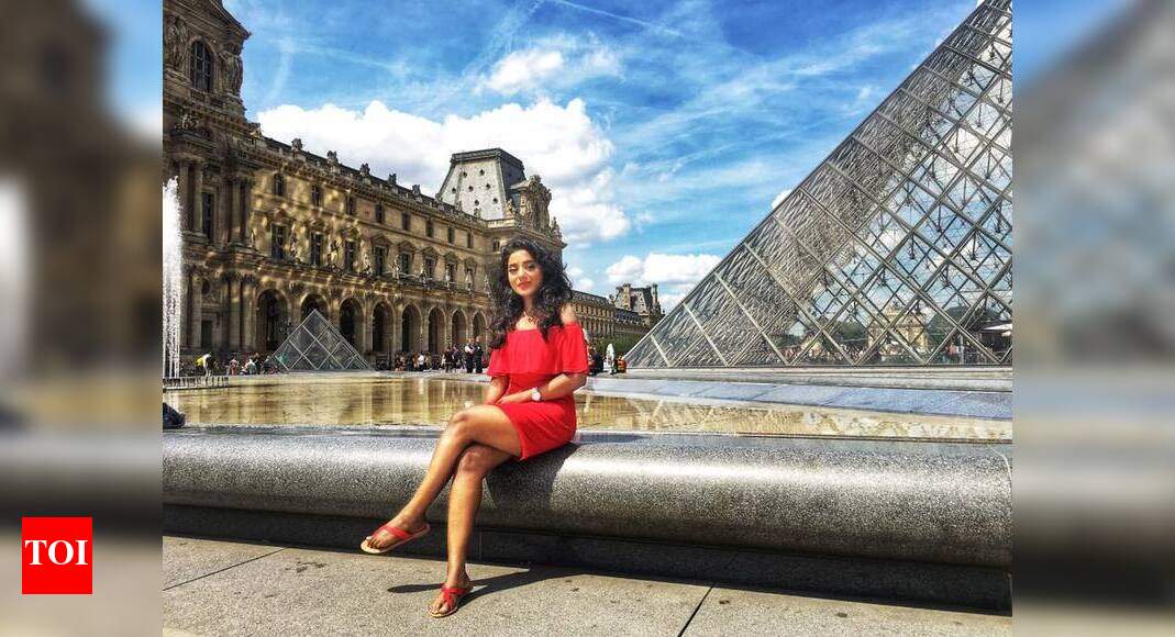 Priya loved her Paris trip - Times of India