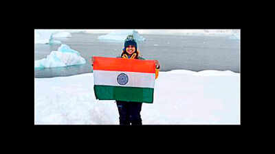 Prathyusha inspires many towards Antarctica dream | Hyderabad News ...