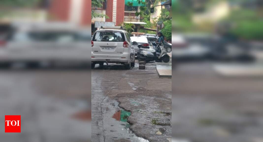paver blocks to obstruct parking - The Times of India