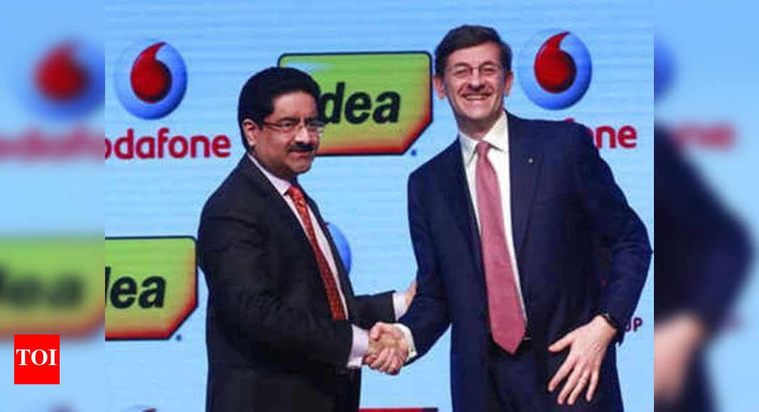 Vodafone, Idea name circle heads for merged entity - Times of India