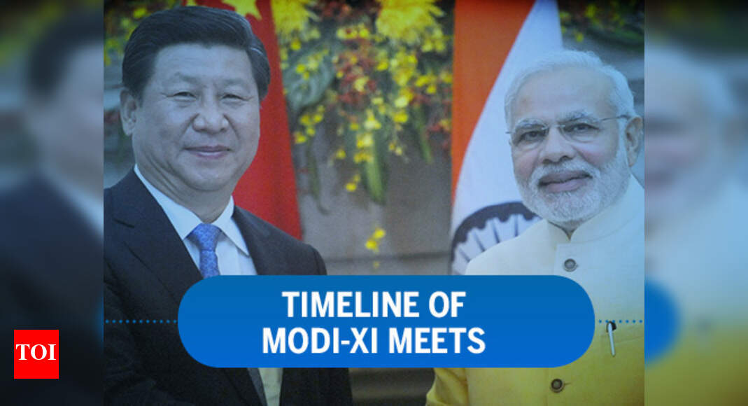Infographic: Modi-Xi meet again at SCO Summit in Qingdao - Times of India
