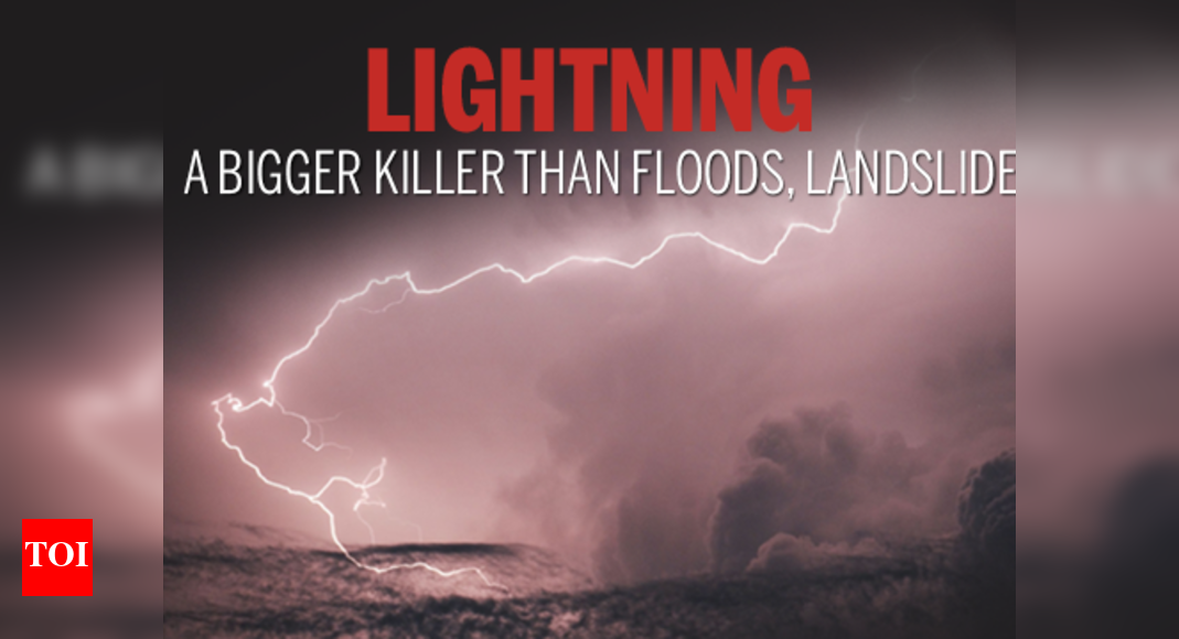 Infographic: Lightning causes more deaths than floods, landslide ...