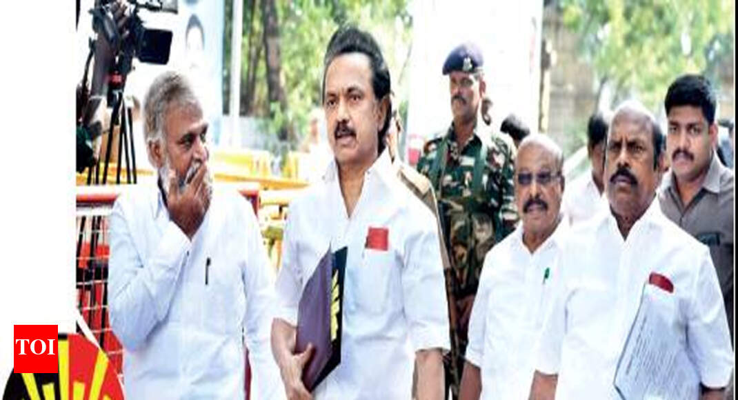 DMK to align party districts in line with assembly segments | Chennai ...