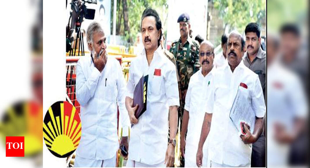 DMK to align party districts in line with assembly segments | Chennai ...