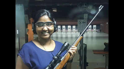 Sharanya becomes the first Indian woman to win Kuwaiti shooting contest ...