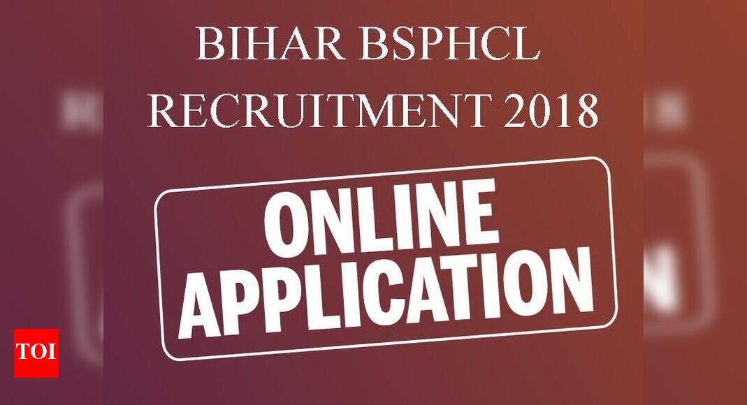 BSPHCL recruitment 2018: Apply online for 575 Junior Engineer posts ...