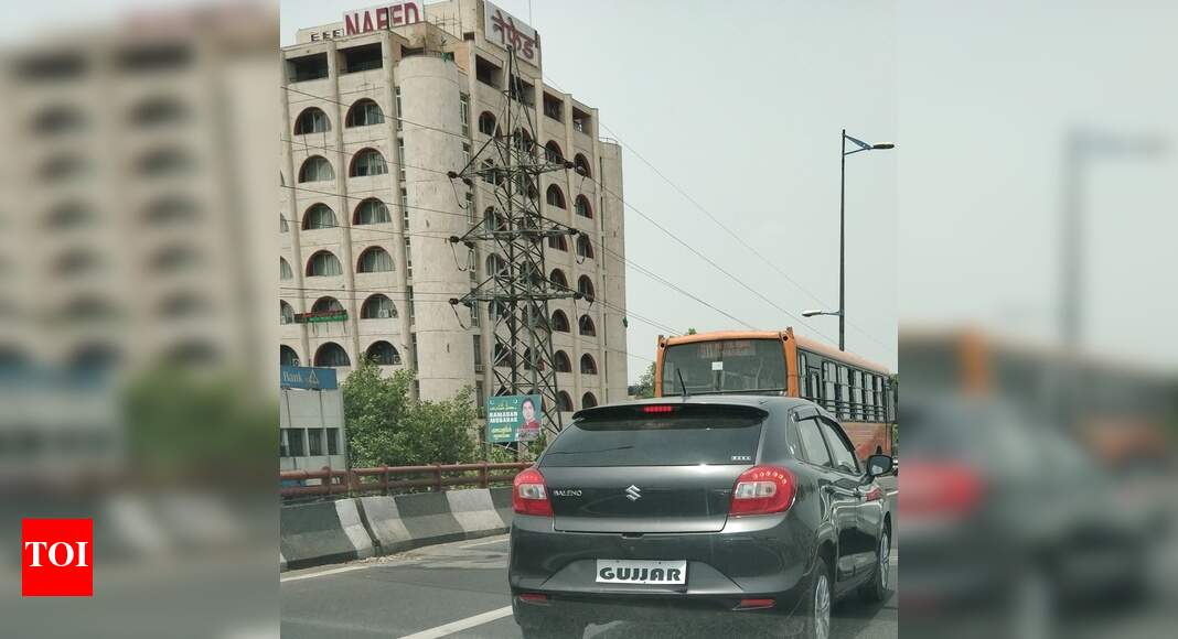 New Number Plate in Delhi - Times of India