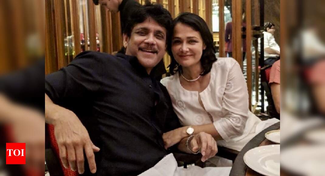 Nagarjuna and Amala celebrate their 25th wedding anniversary in style ...