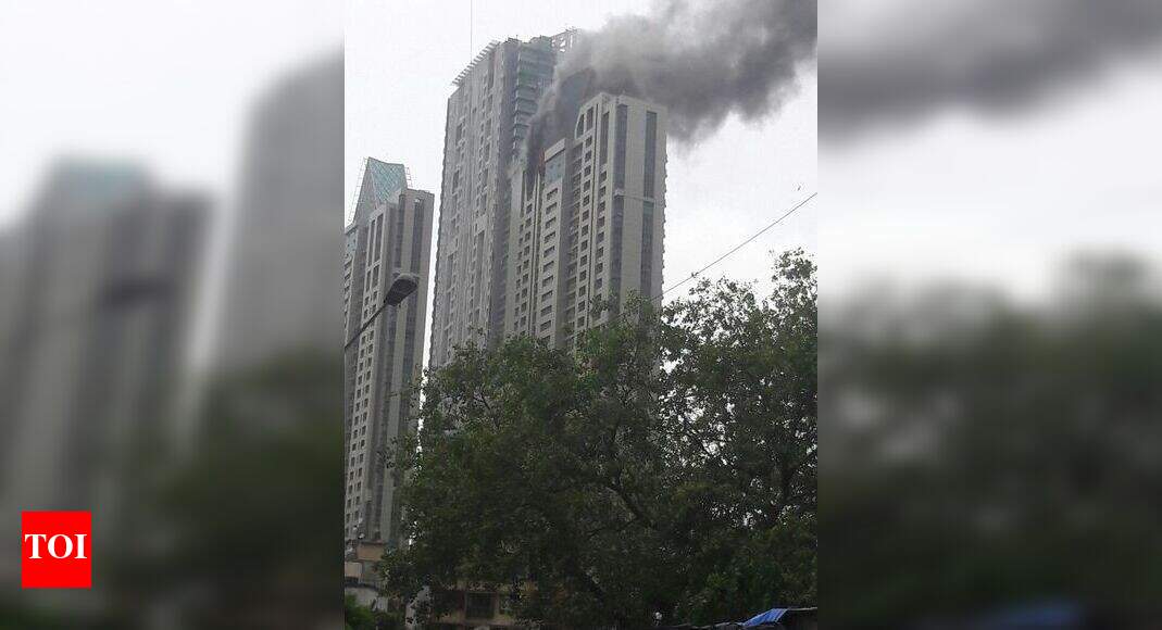 Fire in Mumbai: Fire in Mumbai's residential highrise controlled ...