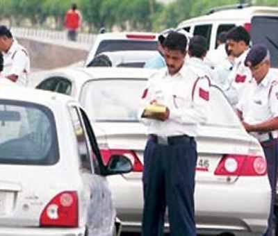 delhi traffic police - Times of India
