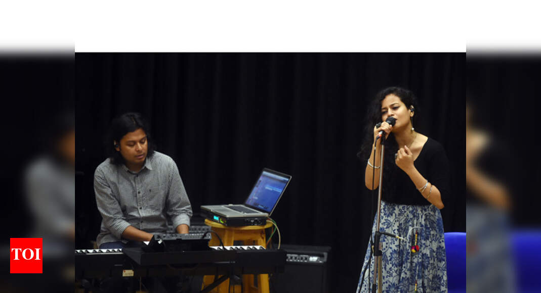 A music workshop at the Global Music Institute in Greater Noida ...