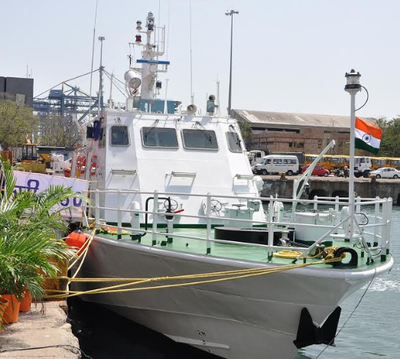 Indian Coast Guard interceptor boat ICGS C-440 commissioned | Chennai ...