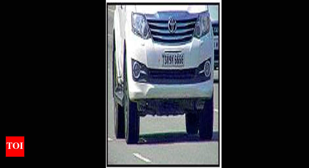 Kcr: K Chandrasekhar Rao’s convoy number plates misused | Hyderabad ...