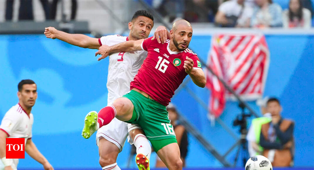 FIFA World Cup 2018: Iran beat Morocco 1-0 | Football News - Times of India