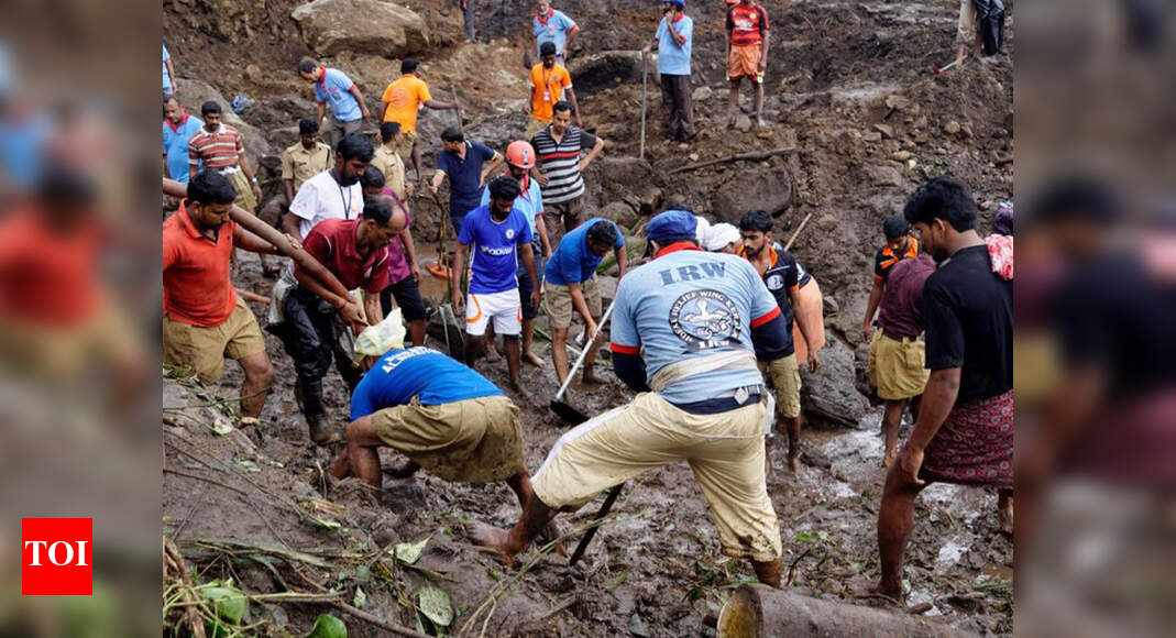 Kerala Rains: Landslide in Kozhikode: Death toll reaches 12, two more missing | Kozhikode News ...
