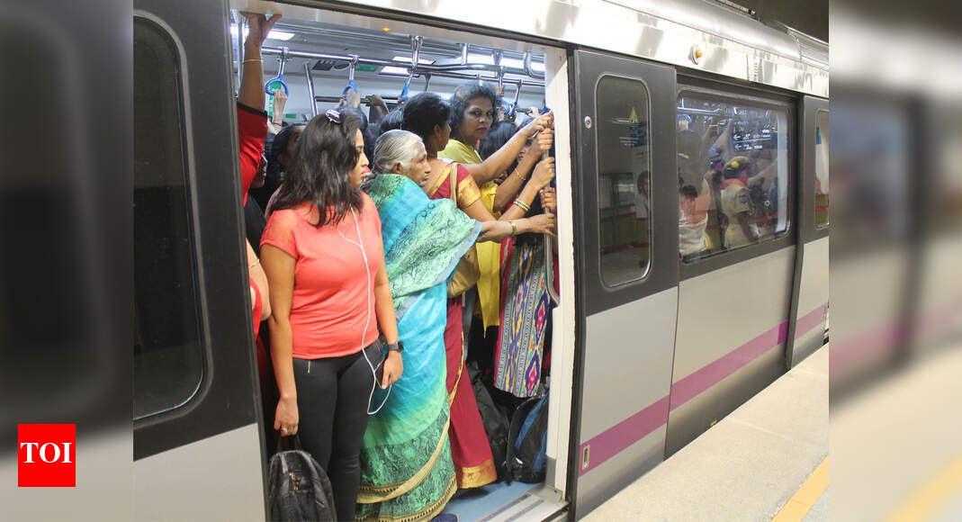 Finally, six-coach Metro to zoom in from Friday | Bengaluru News ...