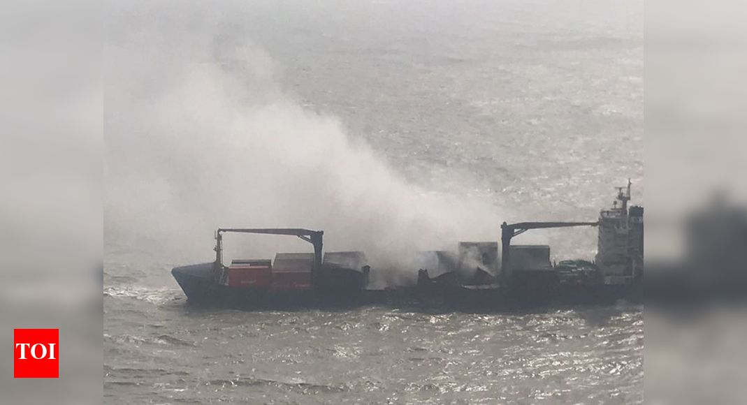 Container ship fire doused after 65 hours: Official | India News ...
