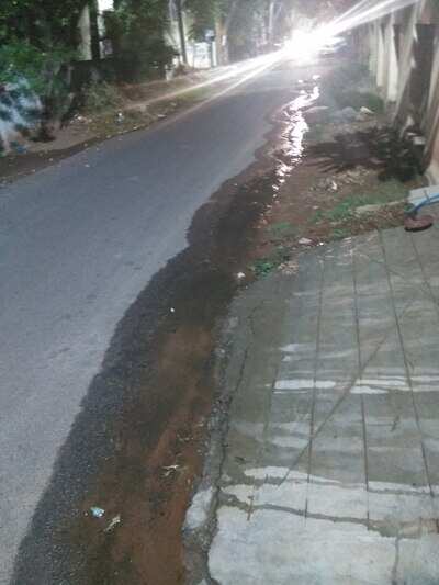 manjeera water being wasted for 4hours straight - Times of India