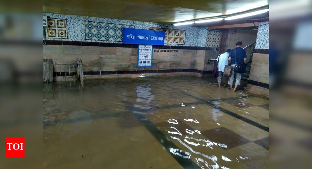 A SMALL POOL AT NEW GARIA STATION - Times of India