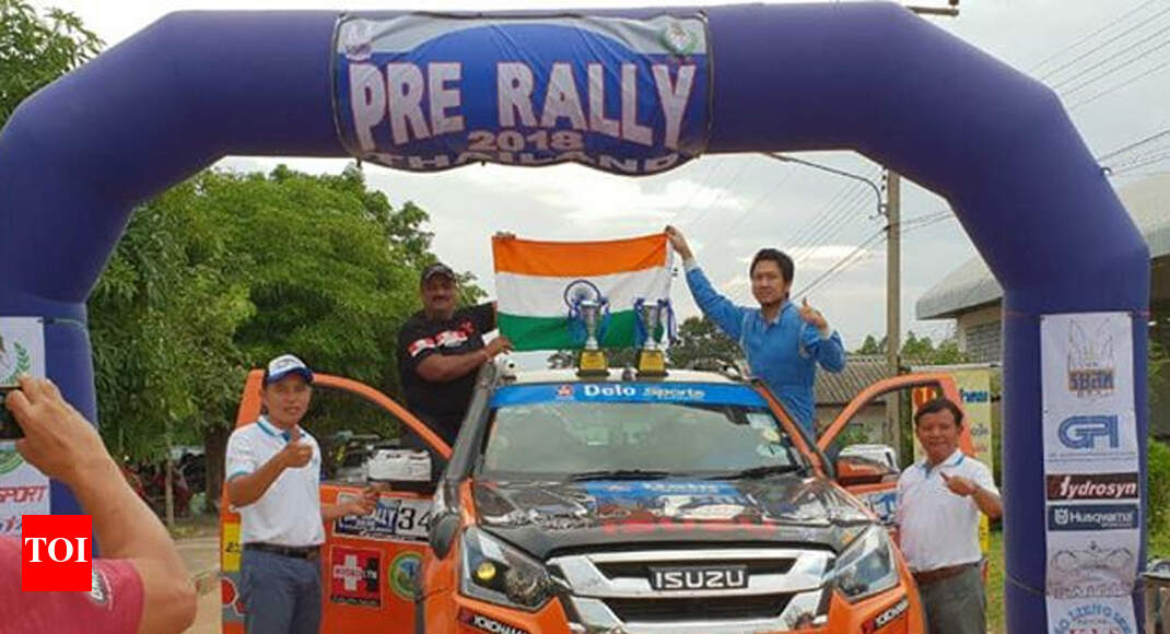 Sanjay Takale finishes 2nd in Thailand Rally | Racing News - Times of India