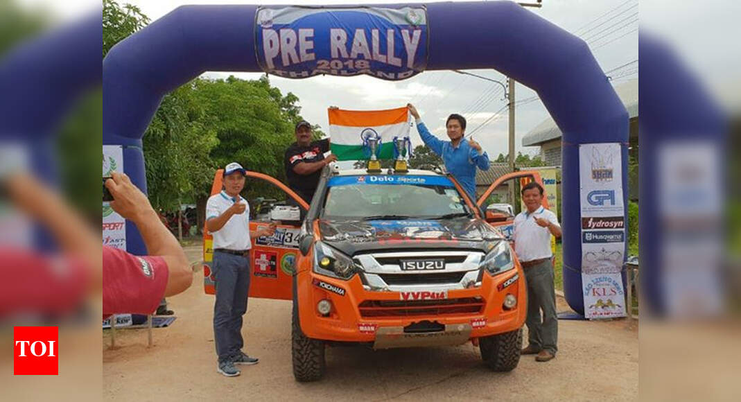 Sanjay Takale finishes 2nd in Thailand Rally | Racing News - Times of India