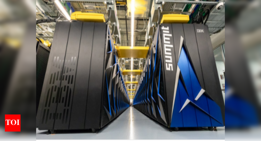 US unveils world’s most powerful supercomputer - Times of India