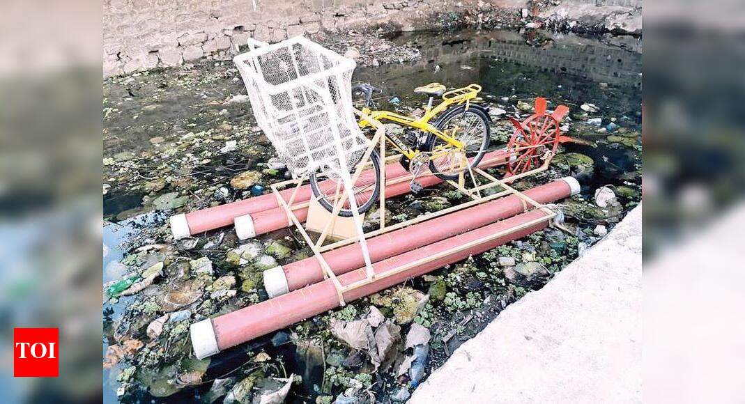 Unused in city, Neeri’s floating cycle catches other states’ attention ...