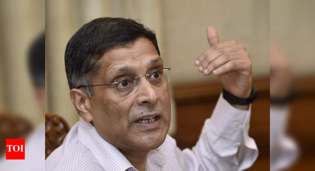 Chief economic adviser quits, to return to US | India News - Times of India