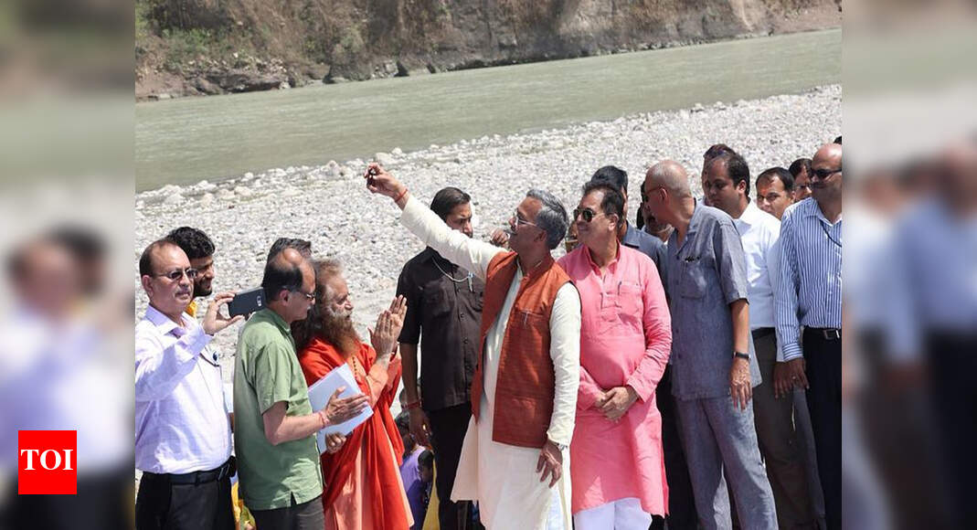 To keep Ganga clean, work begins on turning sewage spot in Rishikesh ...
