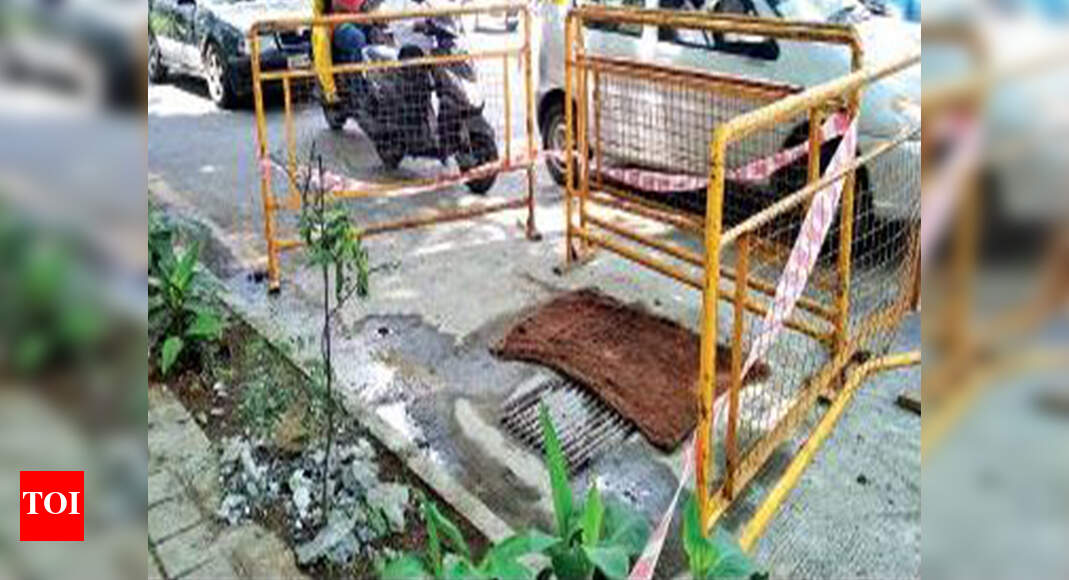 BBMP’s whitetopping work hits monsoon hurdle | Bengaluru News - Times ...