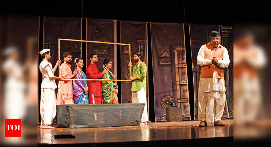 Marathi play Natsamrat staged in Lucknow | Hindi Movie News - Times of ...