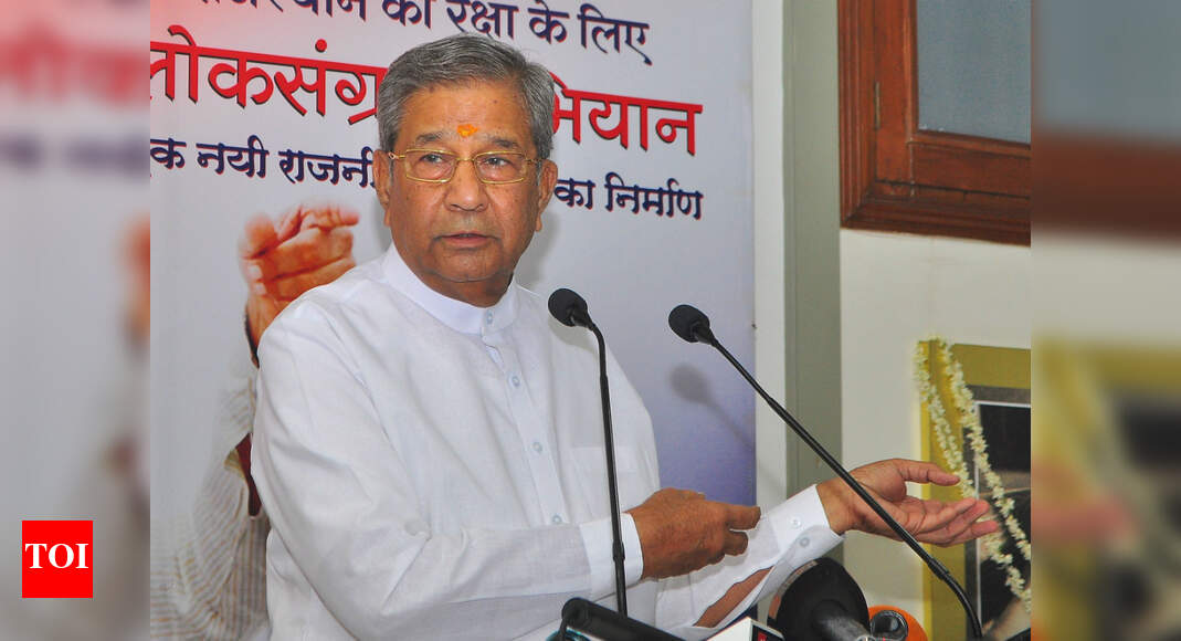 Rajasthan BJP leader resigns from party, says will fight undeclared ...