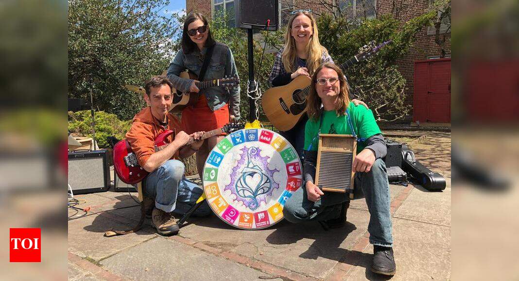 Solar powered music by Greenheart band | Events Movie News - Times of India