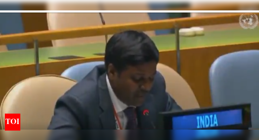 India launches blistering attack on Pakistan at UN for its comment on ...