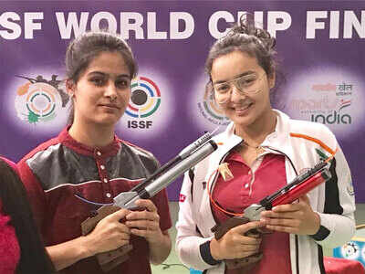 Latecomers Manu and Devanshi miss medals at ISSF Junior World Cup ...